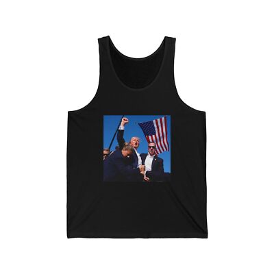 Donald Trump Rally Shooting Tank Top US Support Trump 2024 Unisex Nov ...