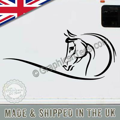 Horse Box Graphics Stickers Horsebox Trailer Custom Vinyl Side Graphic ...