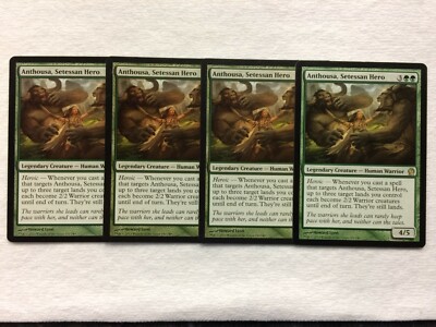 MTG 4x Anthousa, Setessan Hero Theros Modern Magic the Gathering Card ...
