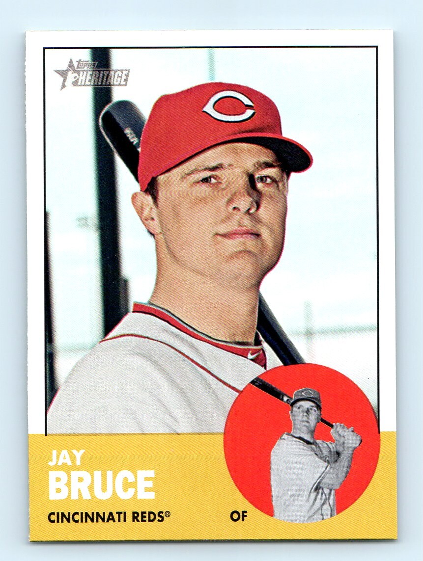 2012 Topps Heritage Jay Bruce Cincinnati Reds #400 | eBay