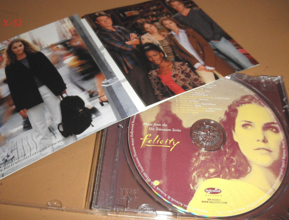 Felicity CD soundtrack Kate Bush Peter Gabriel Amy Jo Johnson Aretha F ...