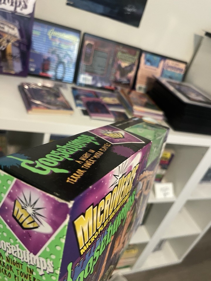 VTG Kenner Microverse Goosebumps Terror Tower Micro Playset SIGNED TIM JACOBUS | eBay