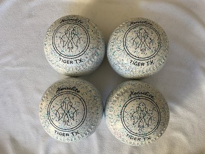 HENSELITE TIGER TX size 4h Lawn bowls in excellent condition only used ...