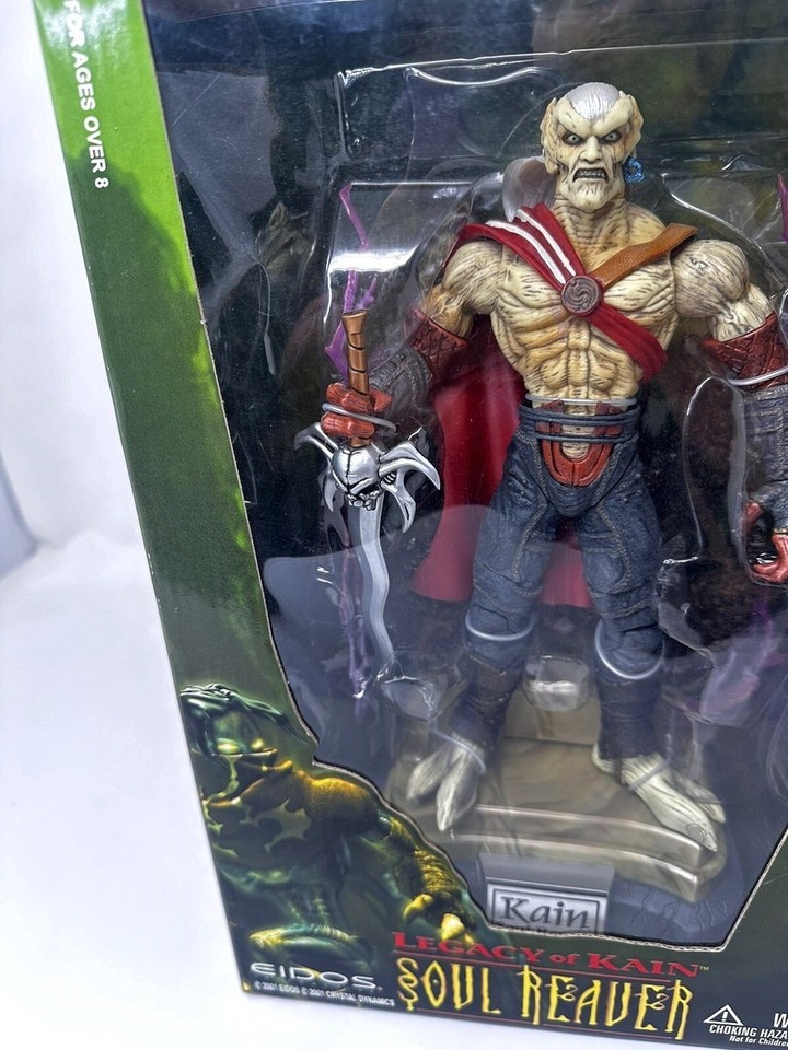 Legacy Of Kain Soul Reaver KAIN Deluxe Edition Box Set Figure BBI Blue ...