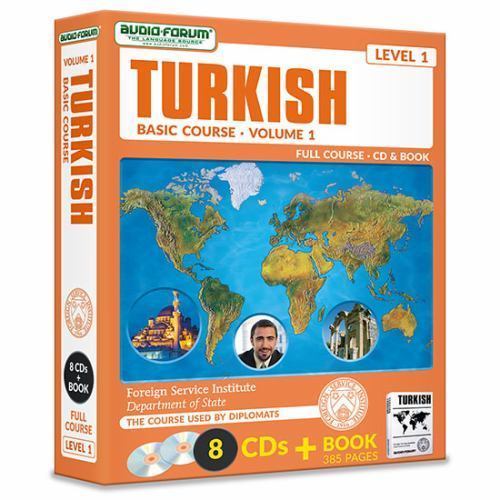 FSI - Basic Turkish 1 (8 CDs/Book) by Audio-Forum (2012, Compact Disc ...