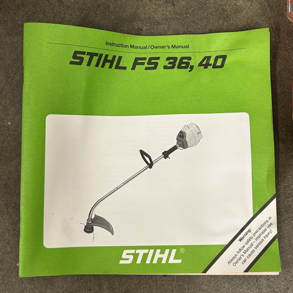 Stihl FS 36 FS36 Curve Shaft Weedeater String Trimmer - 4130 011 2300 ...
