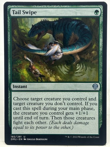 Tail Swipe NM/M* Dominaria United ENGLISH 182/281 mtg -UnltdCards | eBay