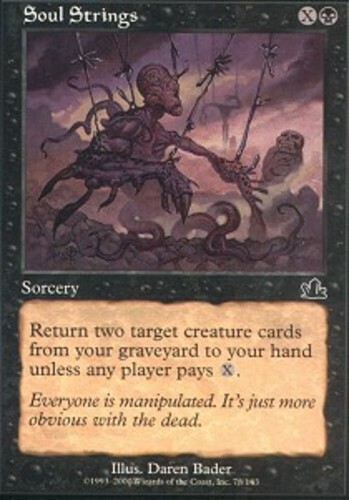 Soul Strings - Foil x1 - Prophecy - Light Play, English - Prophecy | eBay