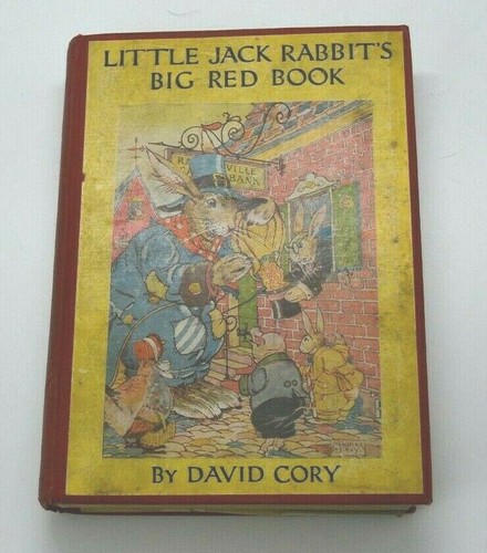 Little Jack Rabbit's Big Red Book by David Cory 1926 1st Edition | eBay