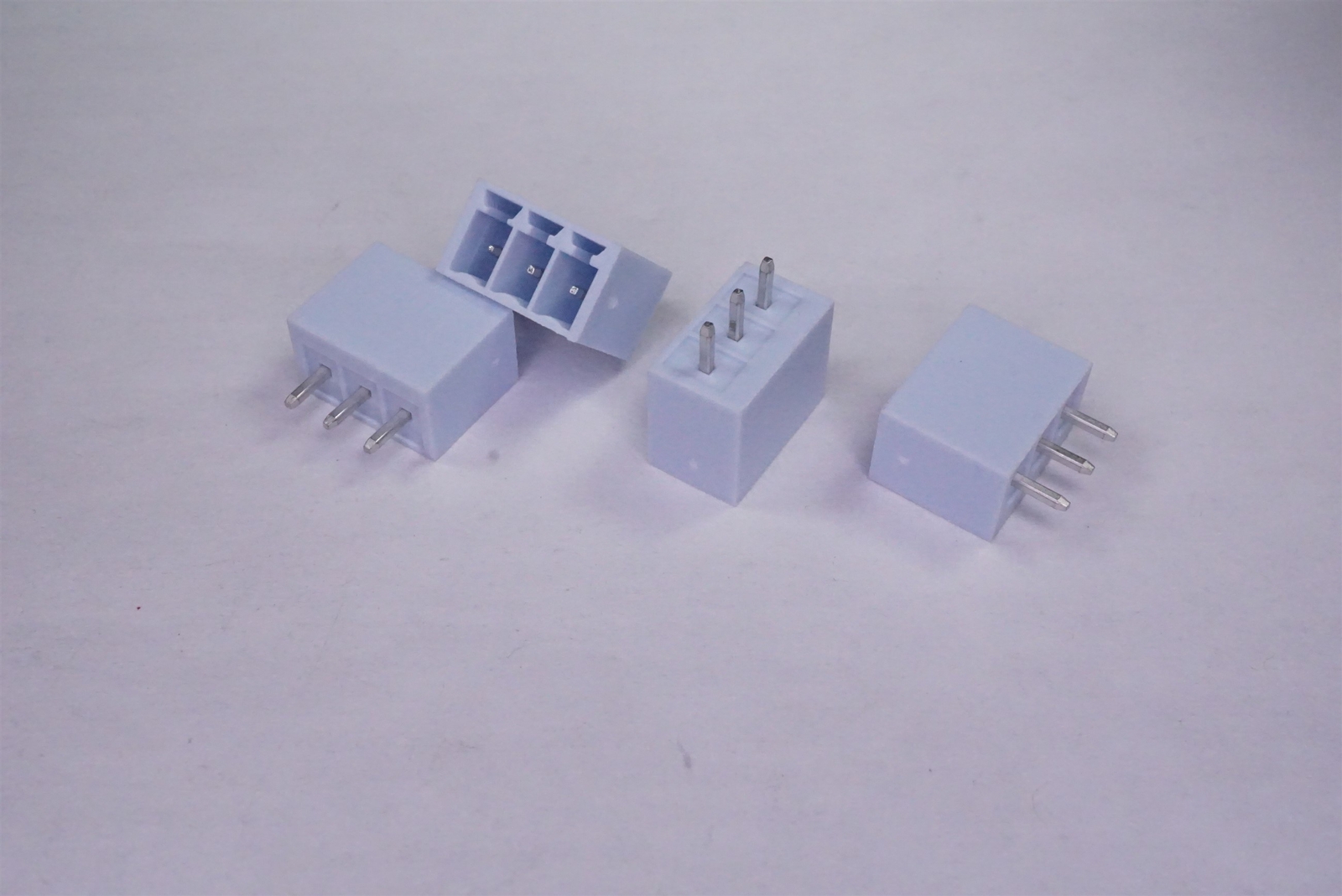Lot of 4 PTB350S-05-03-0 Jite Terminal Block 3 Pos 1 Row Vert Male 3 ...