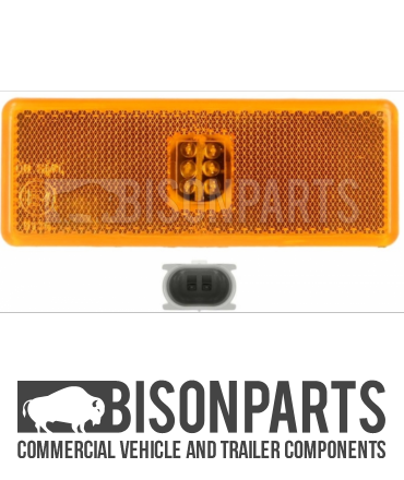 *Mercedes Actros Atego Axor LED Side Marker Light Amber Lamp Reflector ...