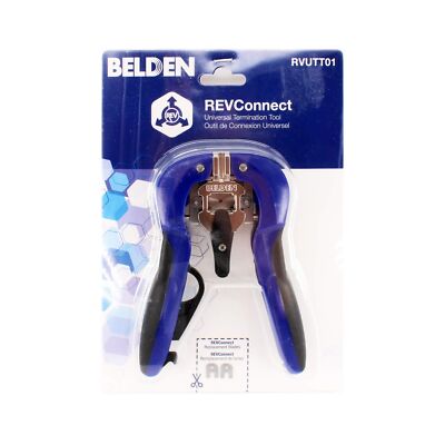 Belden RVUTT01 REVConnect Universal Jack/Plug Termination Tool, 10GX ...