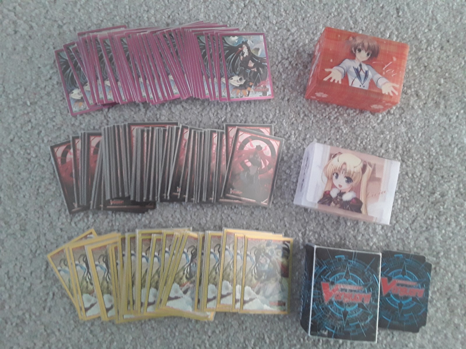 Cardfight! Vanguard CFV Pale Moon Decks Trigger lot collection 920 ...