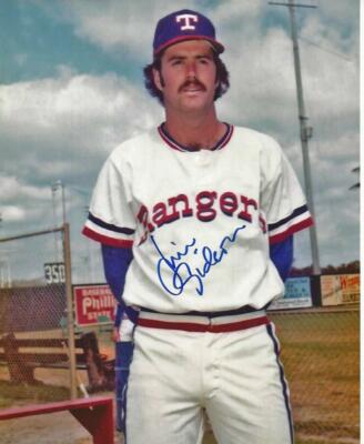 Jim Gideon autographed 8x10 Texas Rangers Free Shipping #3 | eBay