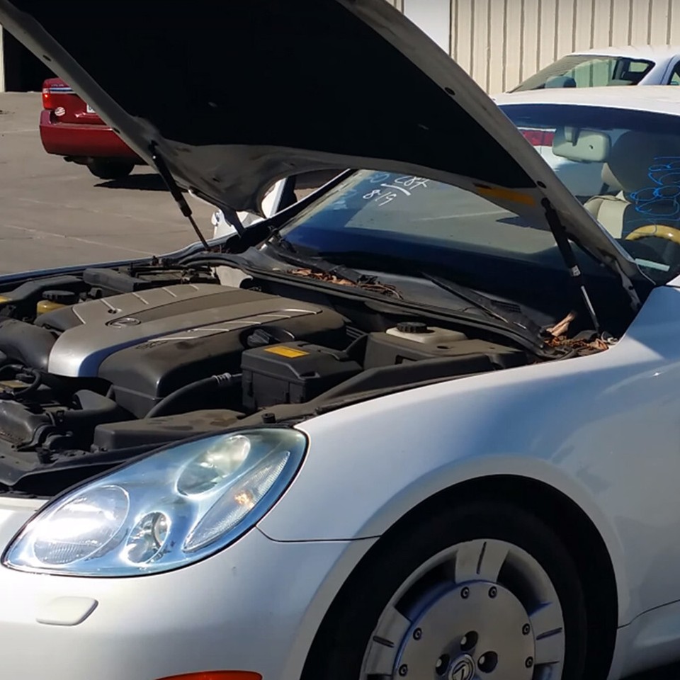 4PCS Front Hood+Rear Trunk Gas Shock Struts Supprots For Lexus SC430 ...