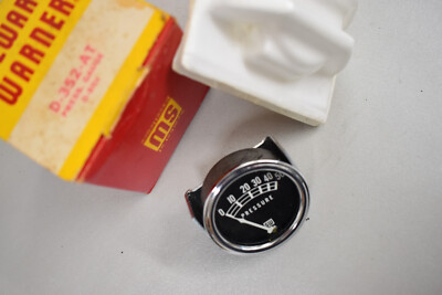 Vintage Stewart Warner SW Oil Pressure Gauge 0-50psi orig box nos | eBay