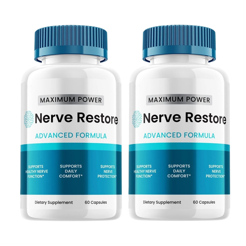 2-Pack Nerve Restore Capsules – NerveRestore Natural Glycogen Support ...
