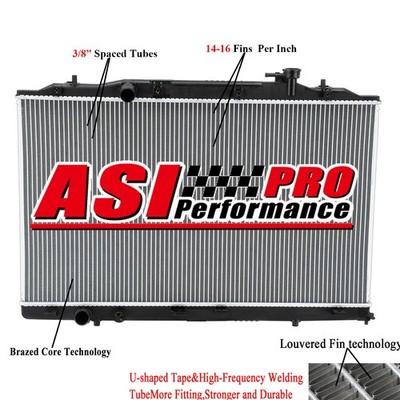 Aluminum Core Radiator Fit Honda Odyssey 2018-2023 ,2022 3.5L V6 13672 ...