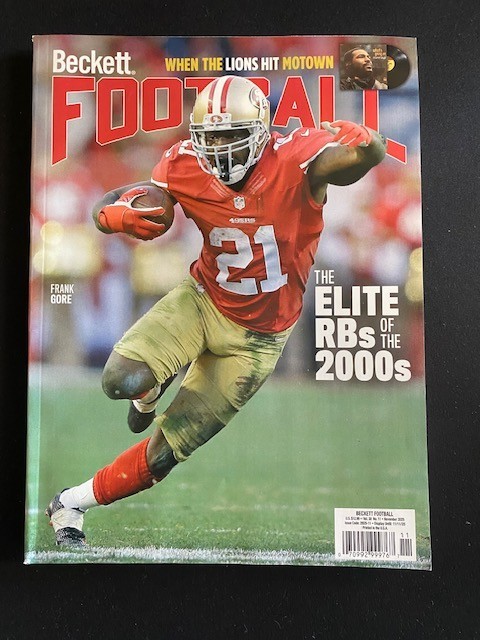 5 Beckett Football Price Guide Magazine Jan Sept Oct Nov Dec 2025 Lot ...