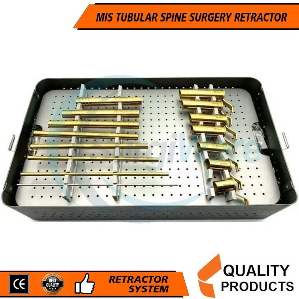 Mis Tubular Spine Surgery Retractor System Set Minimally Invasive With ...