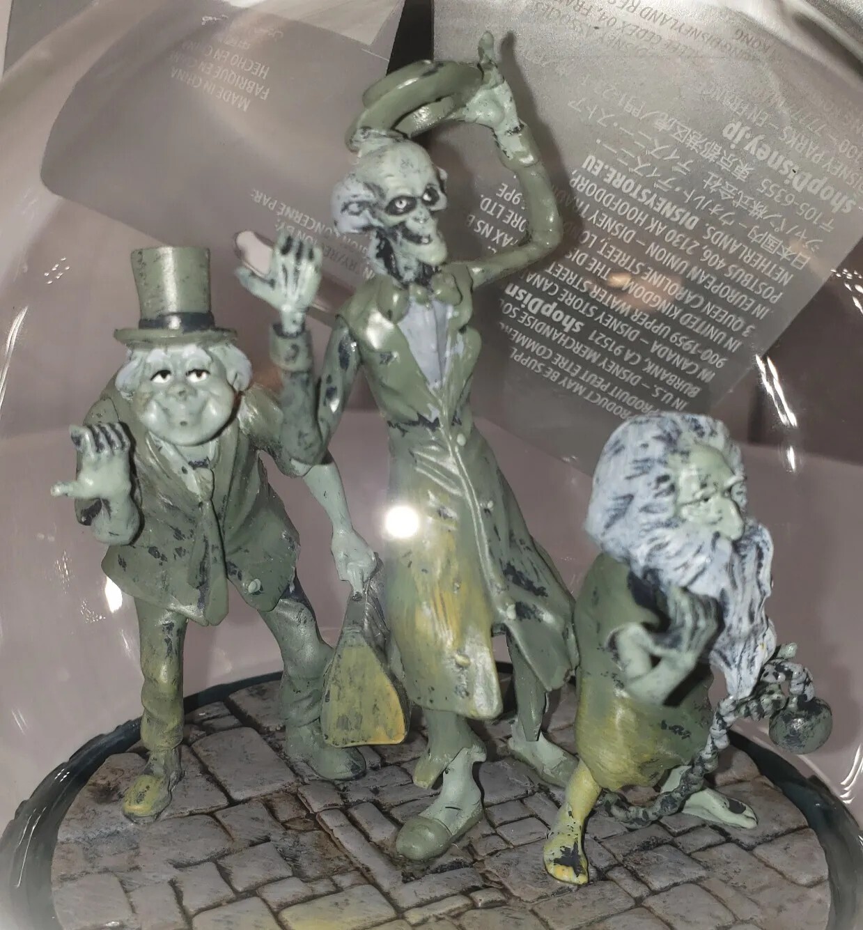 Disney Haunted Mansion Master Gracey and Traveling Ghost Glass Globe ...
