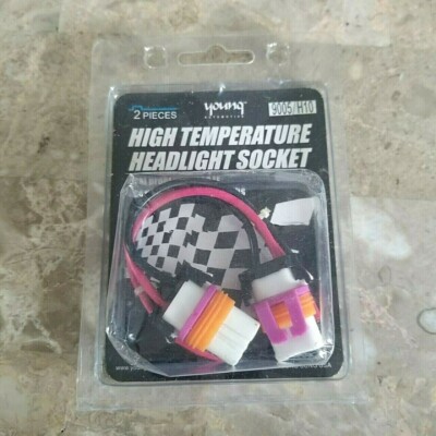 CAR HEADLIGHT HIGH TEMPERATURE CERAMIC HEAD LIGHT SOCKET CONNECTOR PLUG ...