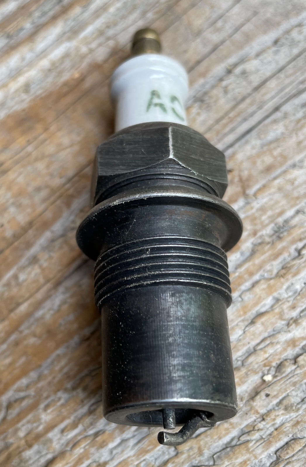 RARE 1924 Nash AC Long Reach Spark Plug NOS S.A.E. Extra Long ~ Antique ...