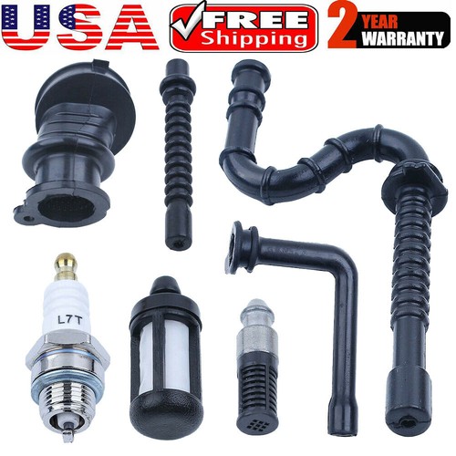 Oil Fuel Filter Line Spark Plug Intake Manifold For Stihl 044 046 064 ...