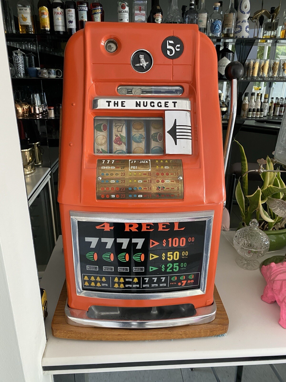 Vintage Mills 4-reel slot machine | eBay