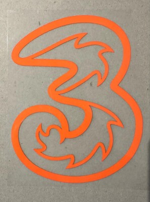 Chelsea 3 Three Replacement Sponsor Patch Orange Plastic Repro for ...