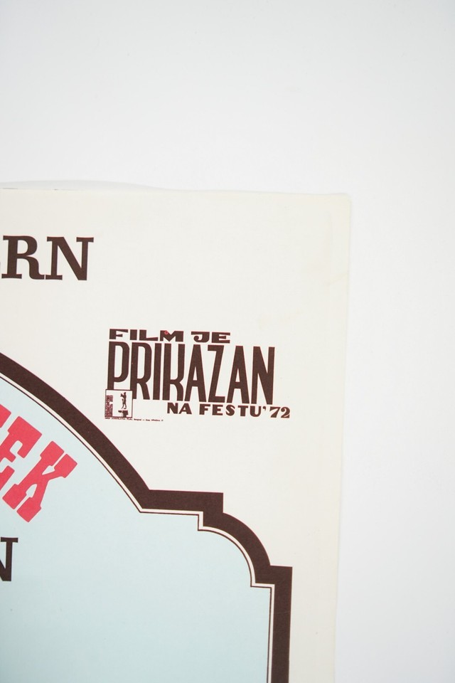 LITTLE BIG MAN Orig YU movie poster 1970 DUSTIN HOFFMAN FAYE DUNAWAY ...