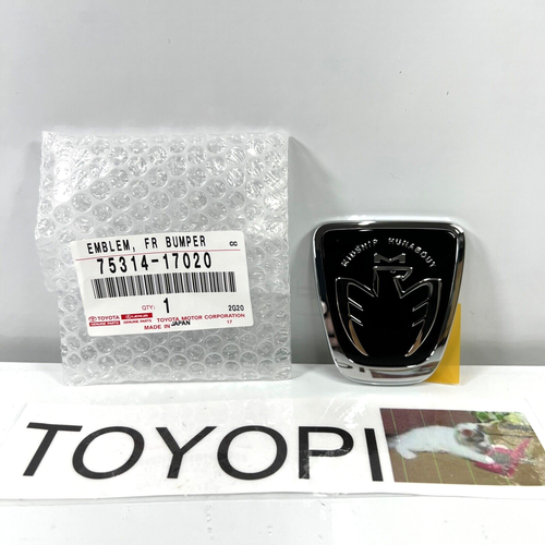 Toyota Genuine 75314-17020 MR2 Spyder Midship Runabout Front Emblem ...
