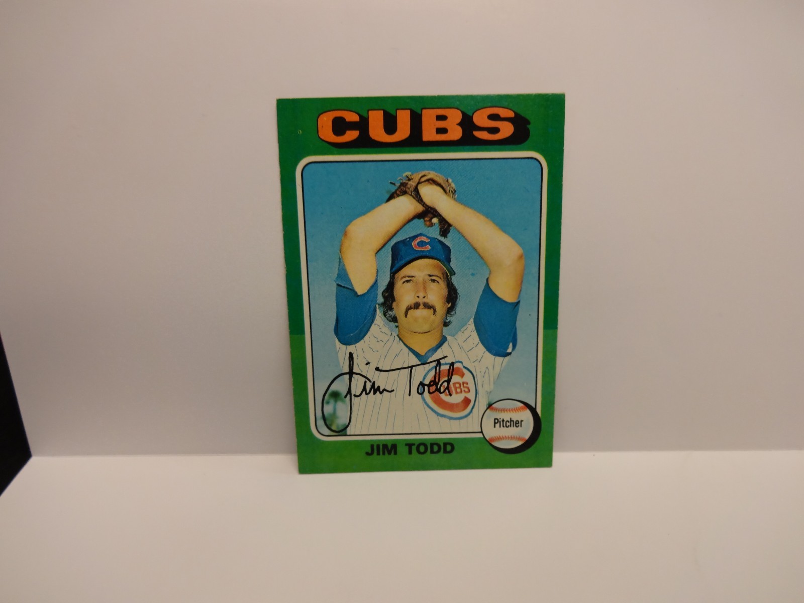 1975 Topps Jim Todd Card # 519 Chicago Cubs | eBay