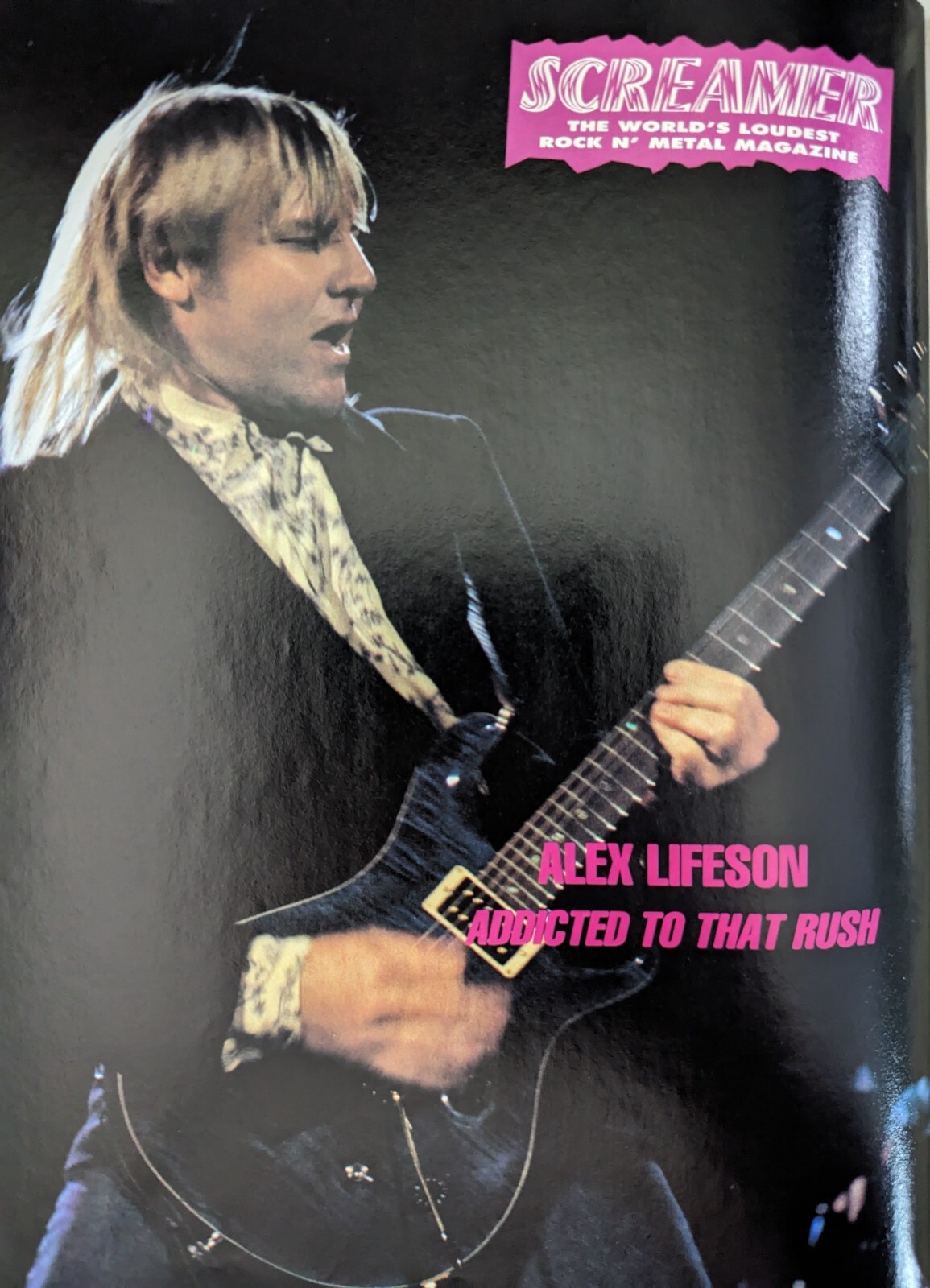 Screamer Magazine September 1992 Slaughter, Soundgarden, Sabbath ...