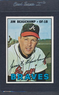 1967 Topps #307 Jim Beauchamp Braves NM/MT *6456 | eBay