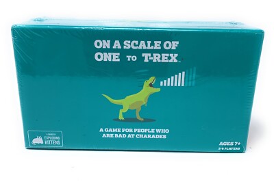 On a Scale of One to T-Rex Game by Exploding Kittens-NEW/OTHER | eBay