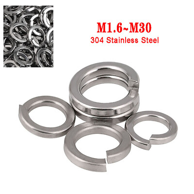 Federringe Edelstahl V2A Federscheiben Sperringe von M1.6 bis M30 ...
