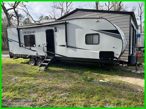 2021 Forest River Vengeance Rogue 26V 33ft Toy Hauler Generator Sleeps ...