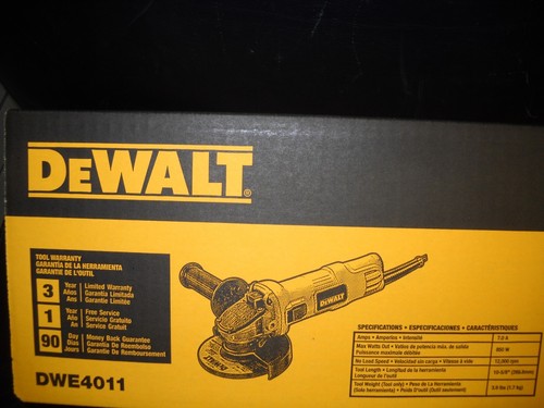 DEWALT DWE4011 18V Angle Grinder for sale online | eBay