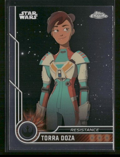 2023 Topps Chrome Star Wars #41 Torra Doza | eBay