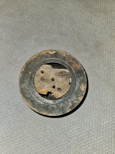 Rare Antique 1800's Ornate Cast Brass Victorian Door Bell Push Button ...