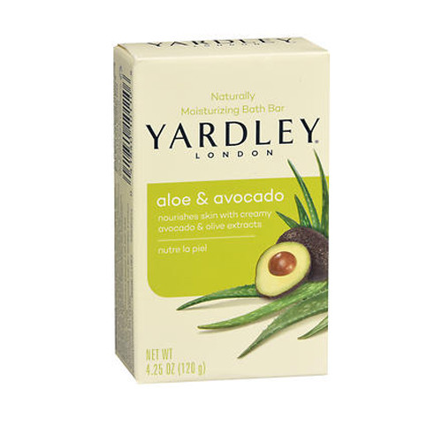 Yardley London Naturally Moisturizing Bar Soap Fresh Aloe 4.25 oz By ...