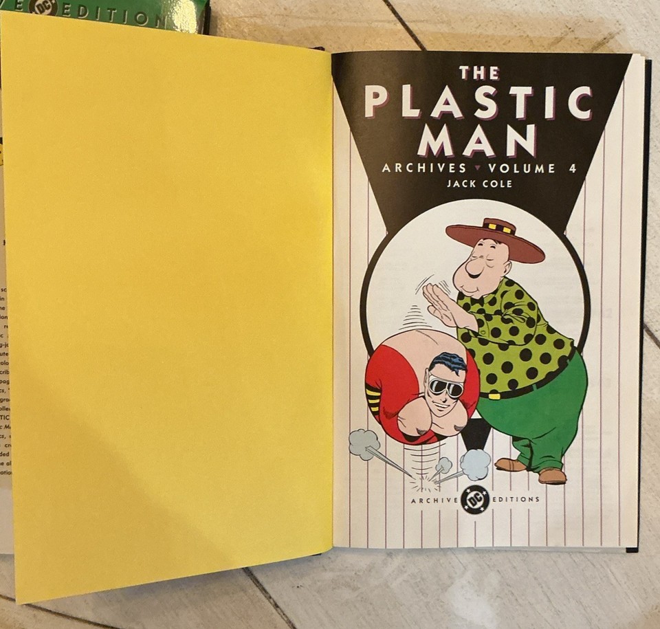 DC Archive Editions Bundle: Green Lantern Vol 2 & Plastic Man Vol 4 ...