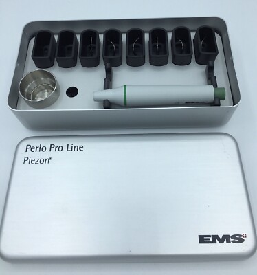 EMS Perio Pro Line Piezon Box incl.Handstück+6 Instrumente (1PS+ 5PL ...