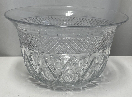 Vintage Imperial Glass CAPE COD Elegant Crystal Large Wedding Punch ...