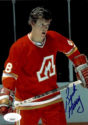 Buster Harvey Signed Atlanta Flames 5x7 Photo #1 JSA COA | eBay