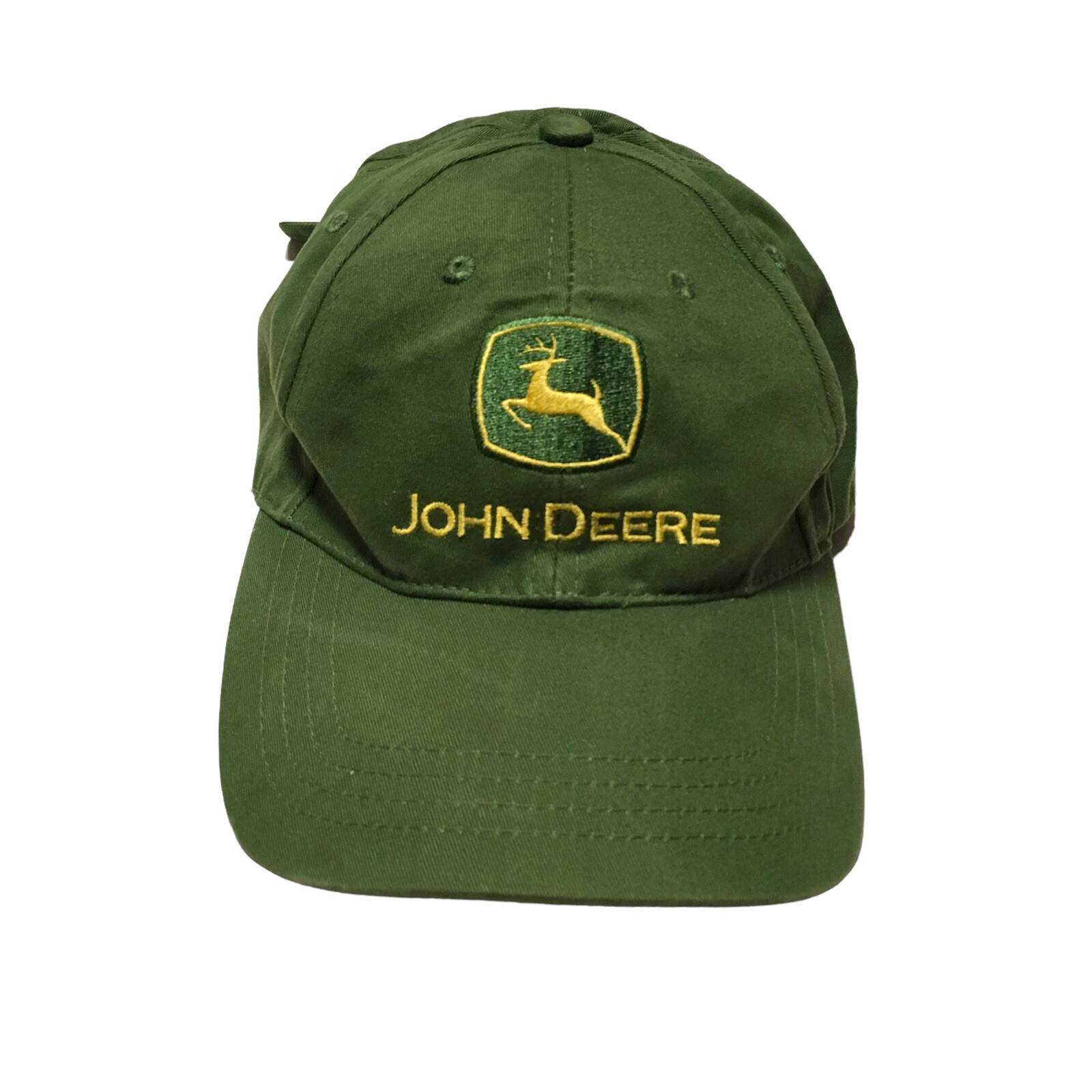 John Deere Trucker Cap Hat Hargrove Crop Insurance Adjustable Green ...