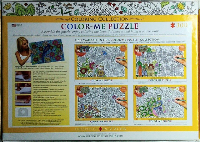 Eurographics Color Me Puzzle Hidden Butterflies 300 PC OO for sale ...