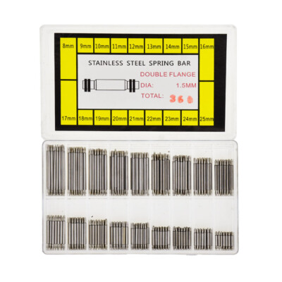 （360）Stainless Steel Spring Bar 8-25mm Diameter 1.5mm | eBay