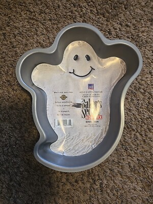 Non Stick ghost cake pan, Dishwasher Safe, Gray, Bakers Secret | eBay